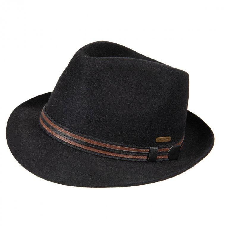 Cappelli da uomo Trilby Leopold by Hutter cappelli in feltro di ...