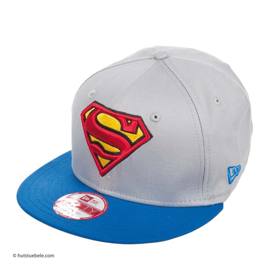 Baseball Cap Schildmützen New Era Cap mit geradem Schild Superman