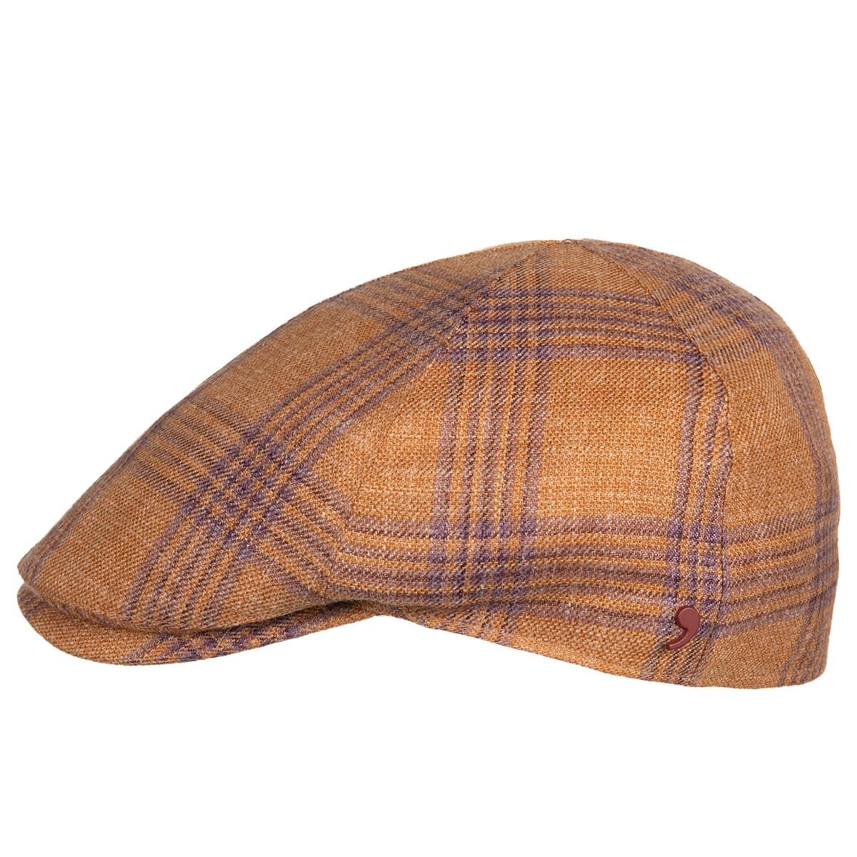 ALFONSO D'ESTE slider cap | Elegance in a check pattern