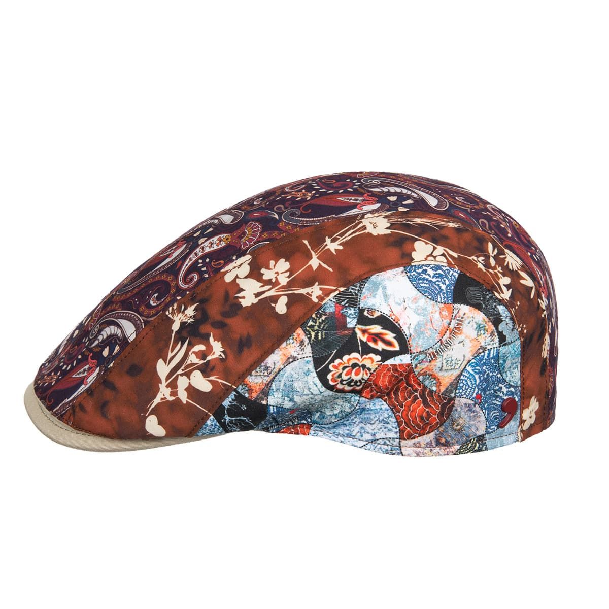 ALFONSO D'ESTE Flatcap - Stylish multicolor cap
