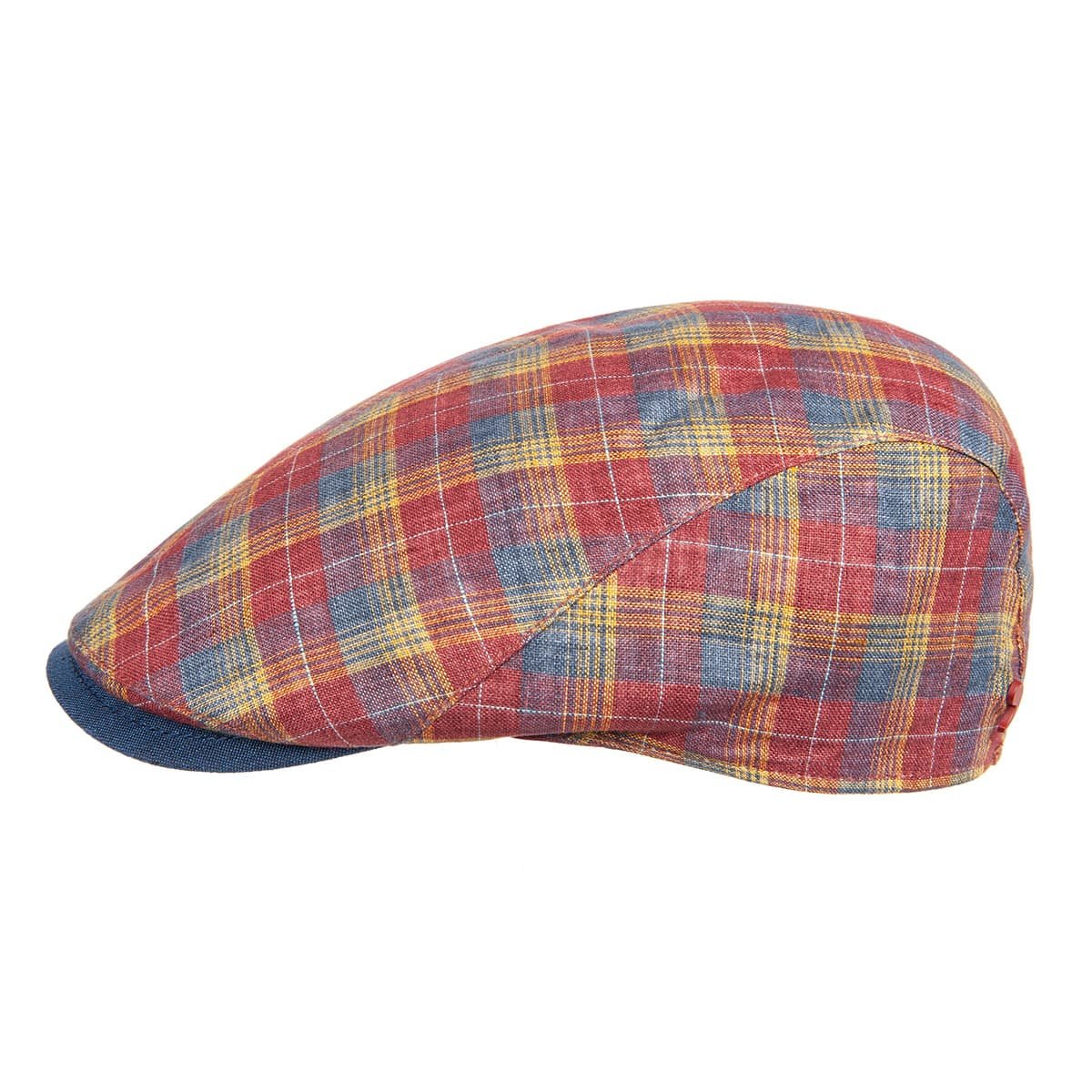 ALFONSO d'ESTE | Checkered flat cap for men --> Online Hatshop for hats ...
