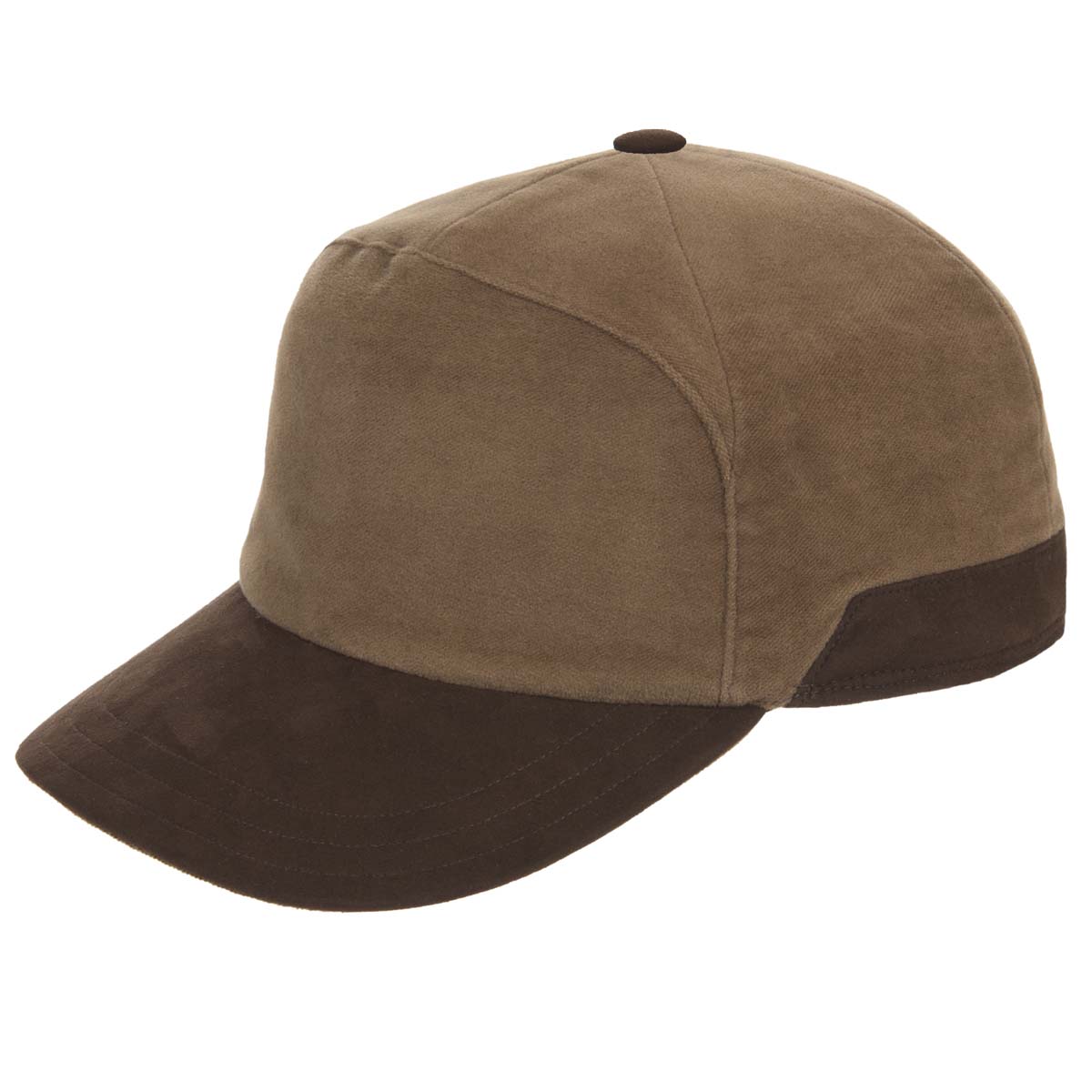 sporty cap with earclaps and lining