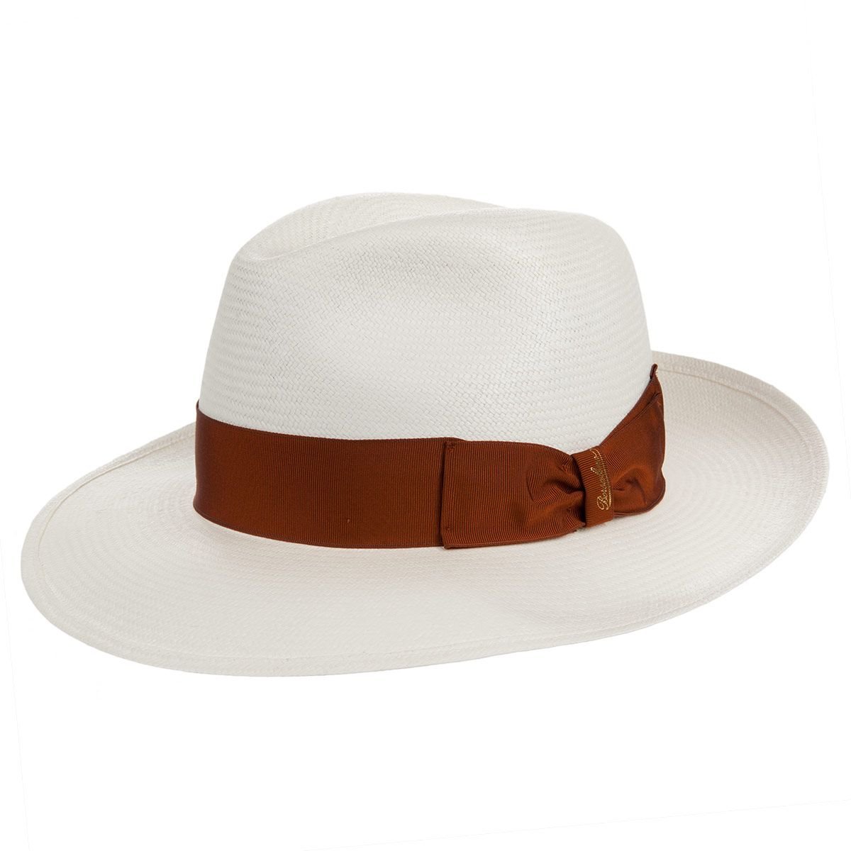 Bekleidung Borsalino feiner Bogart Panamahut aus Stroh Hüte, Mützen ...