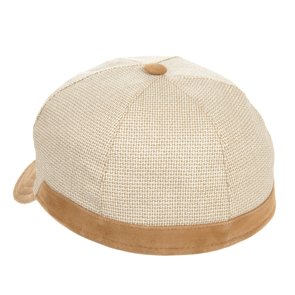 shield cap out of silk and cotton