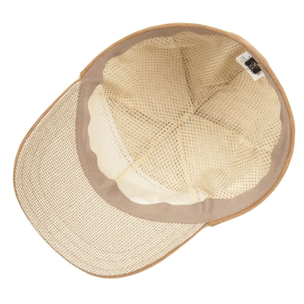 shield cap out of silk and cotton