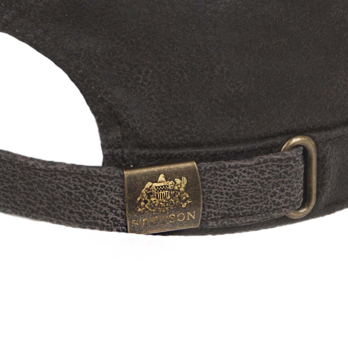 Stetson cap Cuba style in pure leather