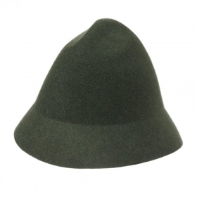 hunting hat with wool cord