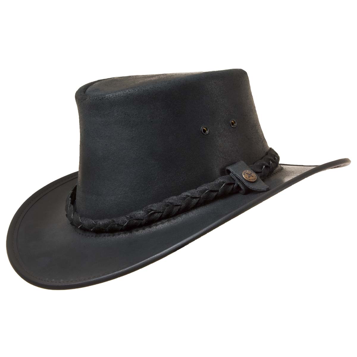 leather hat