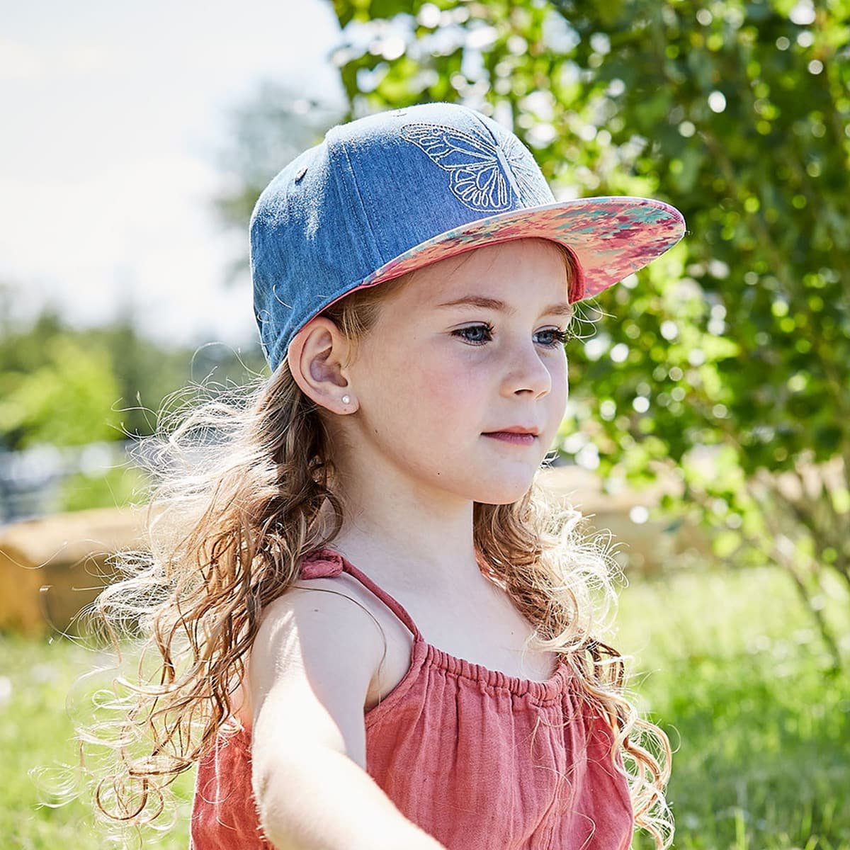 MAXIMO | Kids Girl Cap Butterfly --> Online Hatshop for hats, caps ...