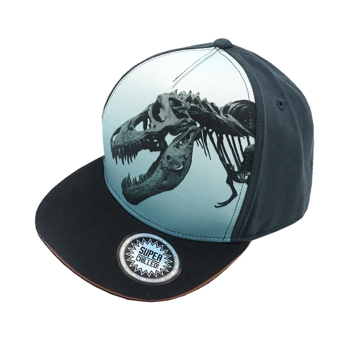 MAXIMO children's shield cap Rex - skeleton style