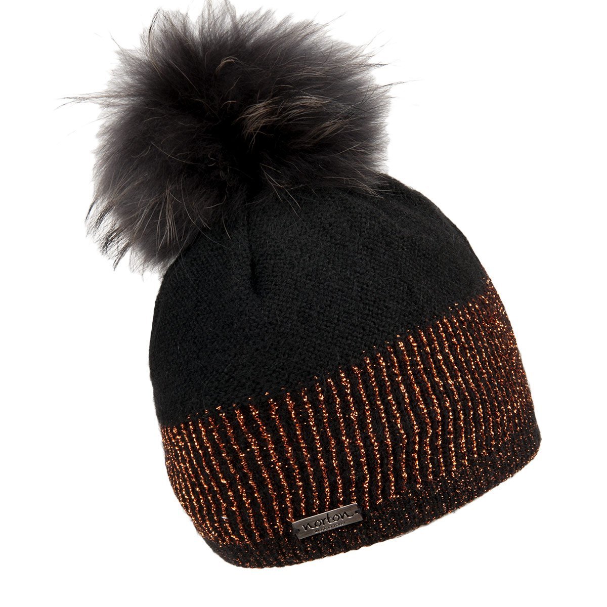 NORTON | wooly pompon cap with lurex motive --> Online Hatshop for hats ...