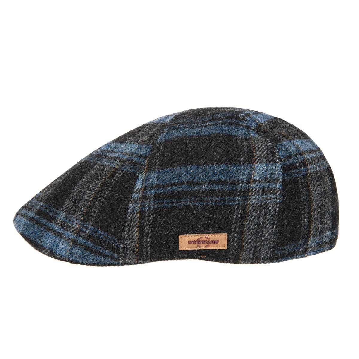 Stetson Texas Shadow Plaid wool cap
