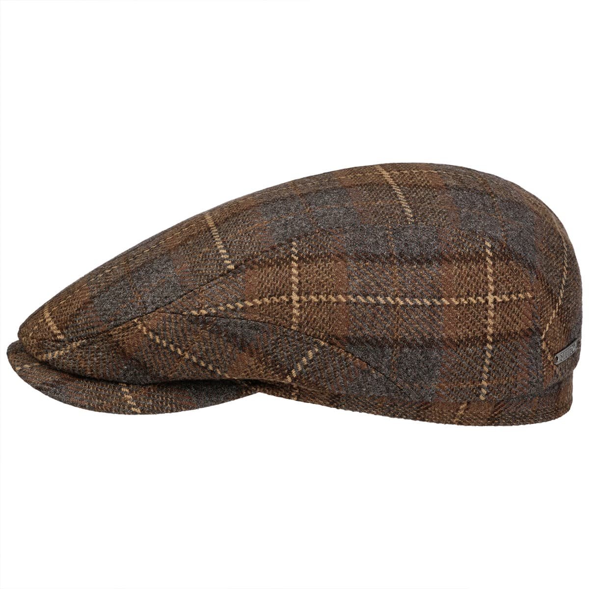 Stetson Driver Cap - Elegant wool & cashmere