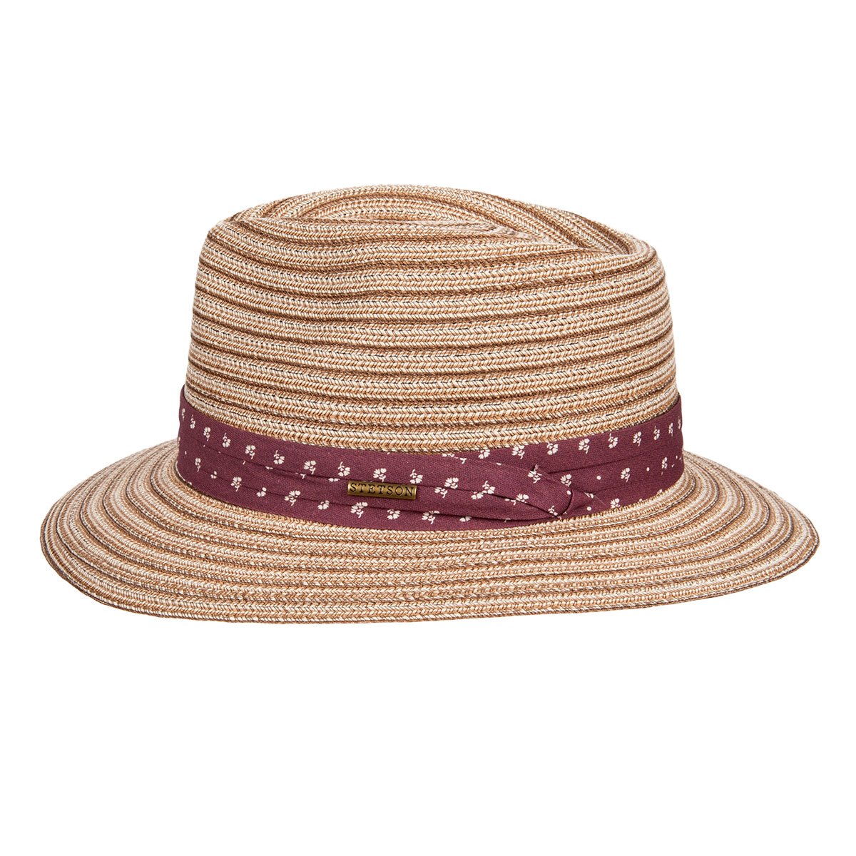 STETSON Traveller Stripe Braid sun hat