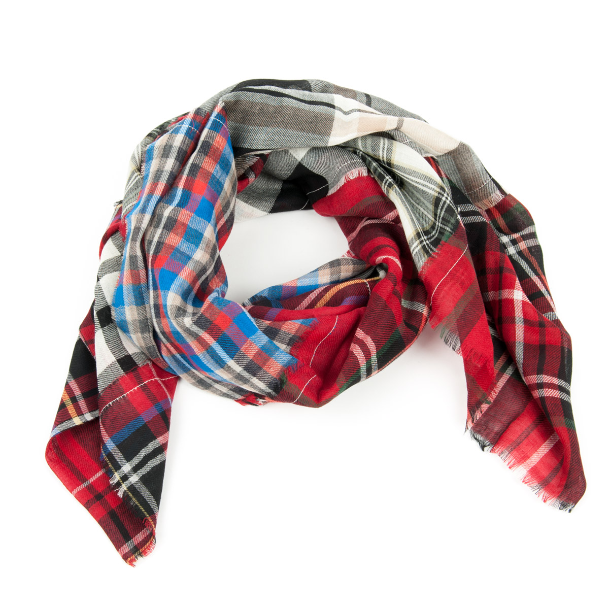 scottish checked scarf by PASSIGATTI