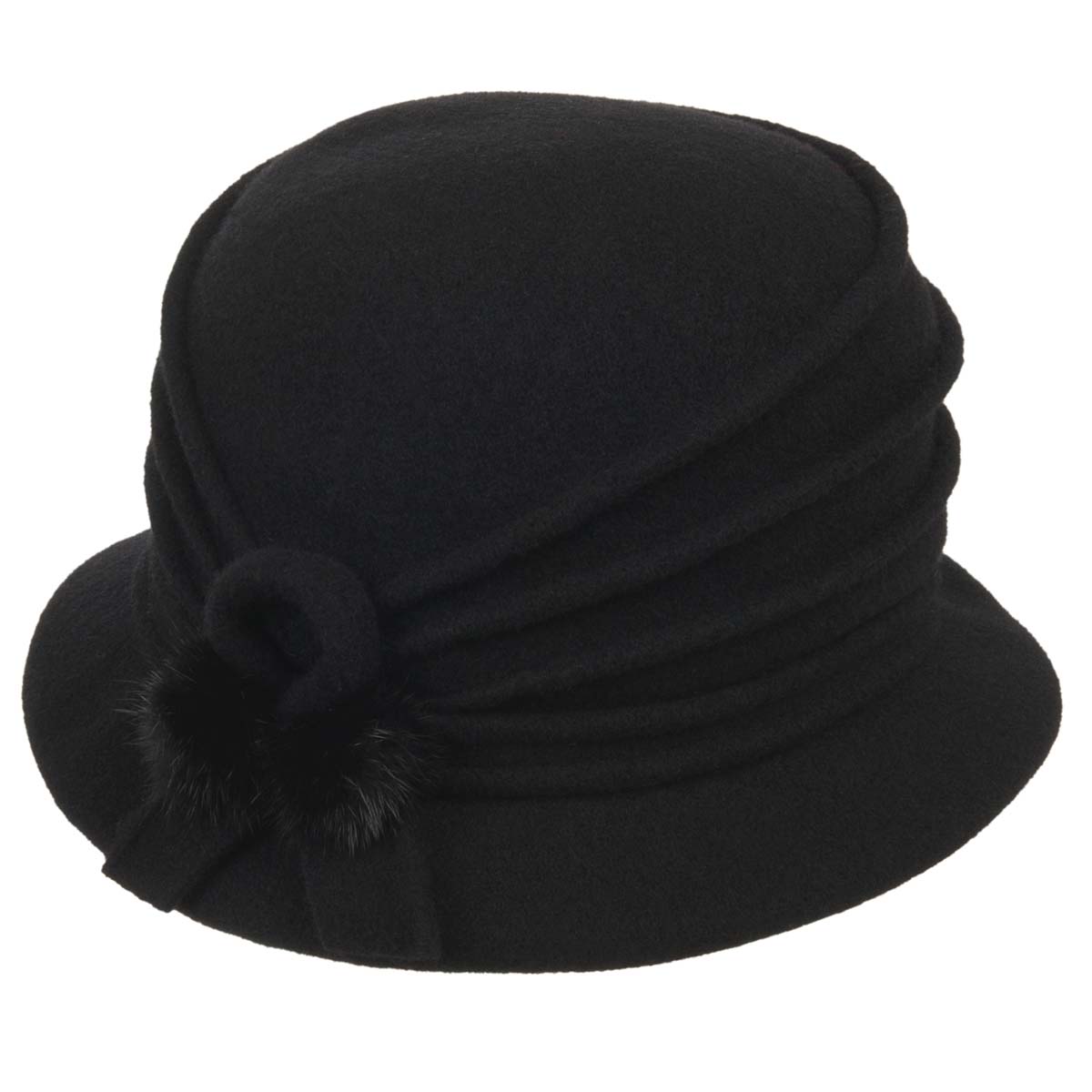 Virgin wool hat for women signed Willy