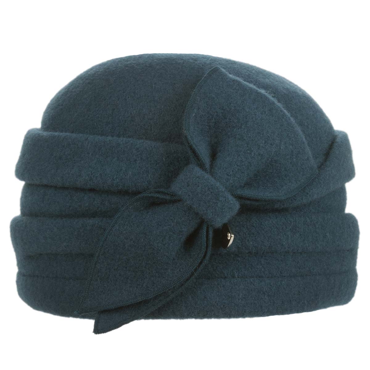 beret in milled wool by Willi
