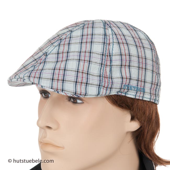 checkered flat cap by Stetson --> Online Hatshop for hats, caps ...