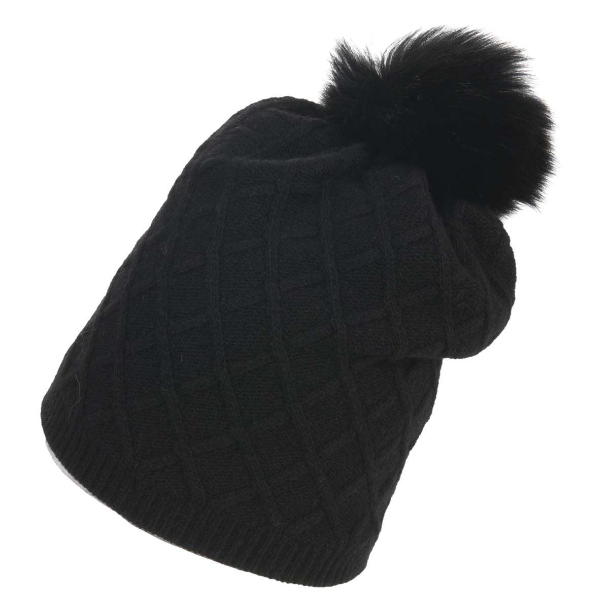 cuffia lana angora kashmir con pompon --> Online Hatshop for hats, caps ... cuffia lana angora kashmir con pompon --> Online Hatshop for hats, caps ...
