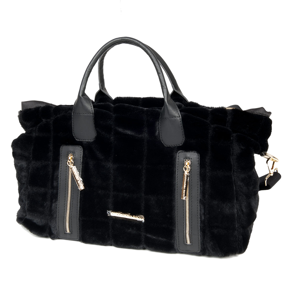 large bag with inside pocket with zipper by ALESSANDRA BACCI