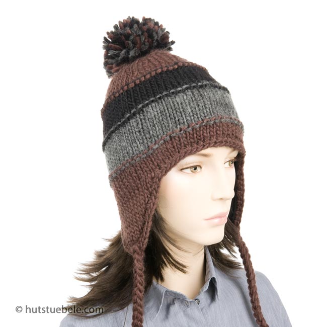 striped peruvian cap in wool --> Online Hatshop for hats, caps ...